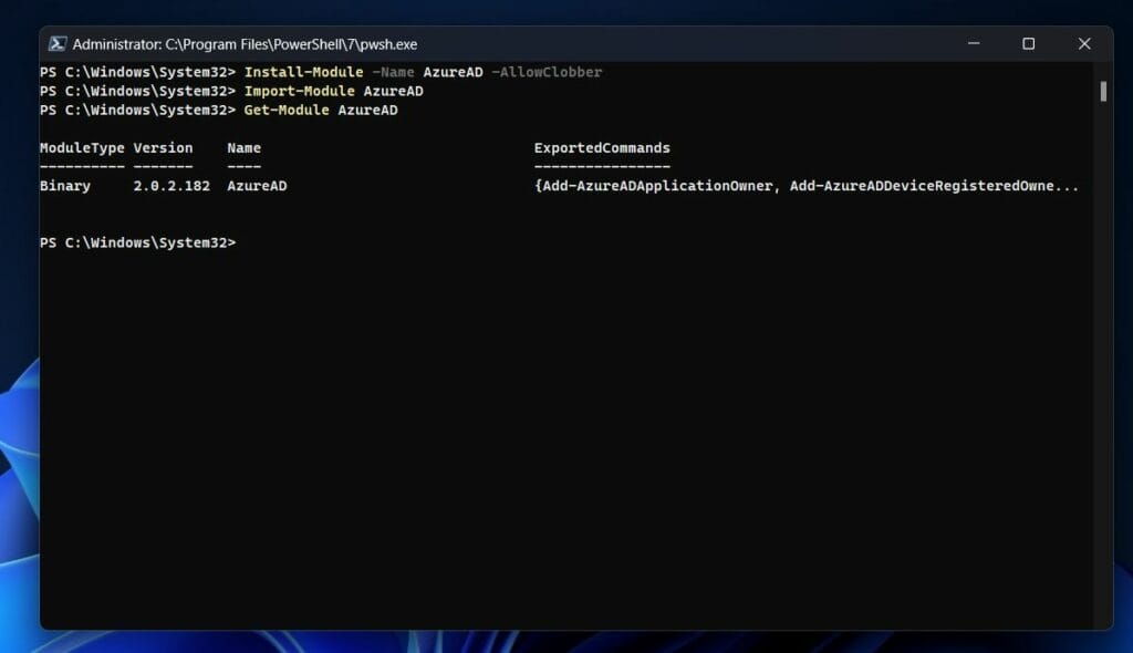Fix Connect Azuread Not Recognized Error How To Fix
